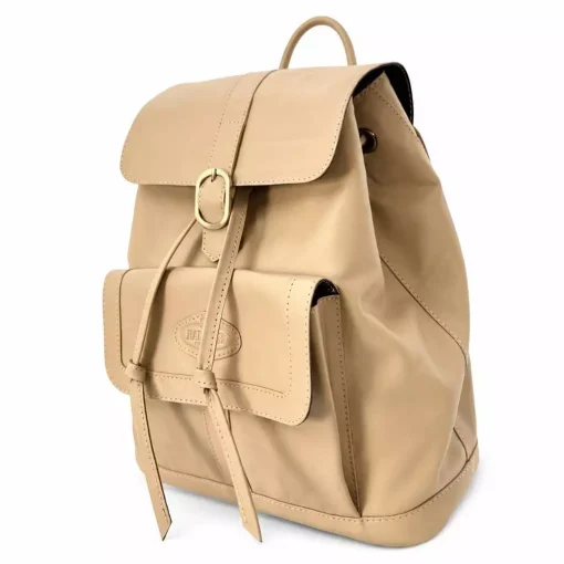 Radoce Bags – Backpack Wanita – Tas Kulit Sapi Asli – BP LUCY – KHAKI ...